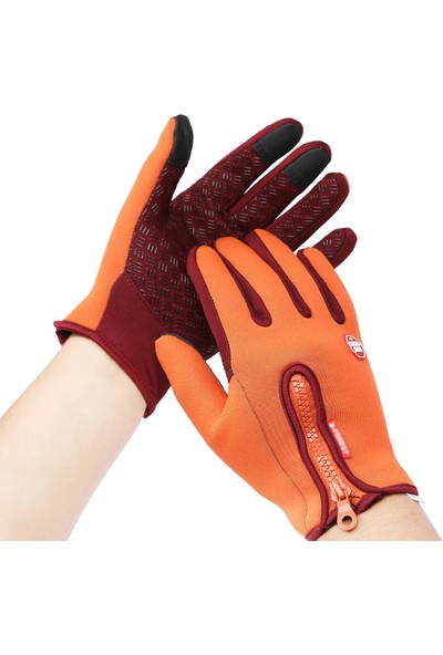Xoutdoor Dokunmatik Alıgılı Spor Eldiven Turuncu (Yurt Dışından) Xoutdoor Dokunmatik Alıgılı Spor Eldiven Turuncu (Yurt Dışından)