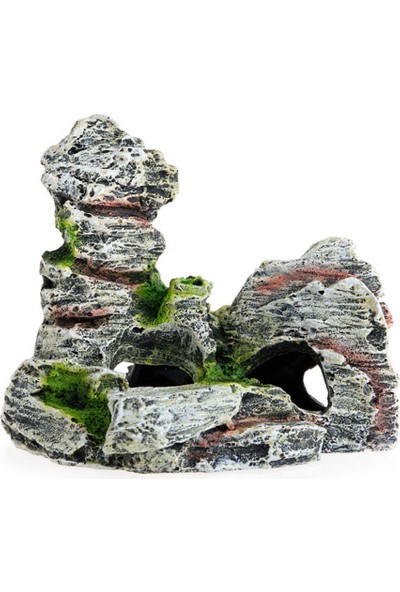 Baosity Akvaryum Dağ Dekor Görünümü Taş 11.5X9X11CM (Yurt Dışından)