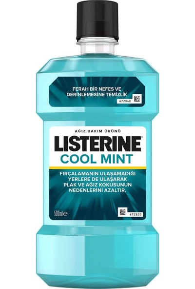 Lısterıne Cool Mınt 500 ml X2 Lısterıne Cool Mınt 500 ml X2