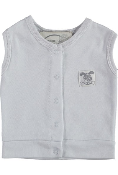 Paketle Express Düz Bebe Yelek 3/12 Ay