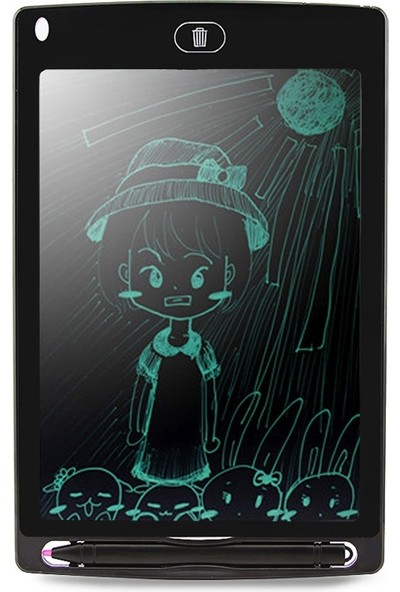 Zsykd Taşınabilir 8.5 Inç LCD Yazma Tablet (Yurt Dışından)