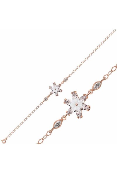 Silver Gümüş Beyaz Lotus Çiçeği Bileklik Silver Gümüş Beyaz Lotus Çiçeği Bileklik