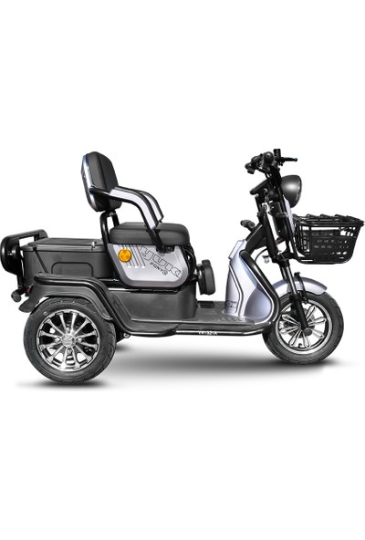 Yuki Pony x Elektrikli 3 Tekerli Motosiklet