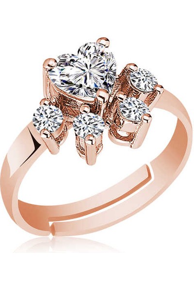 Silver Gümüş Rose Kedi Patisi Yüzük