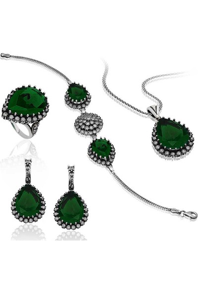 Silver Gümüş Hürrem Sultan Bayan Set Silver Gümüş Hürrem Sultan Bayan Set