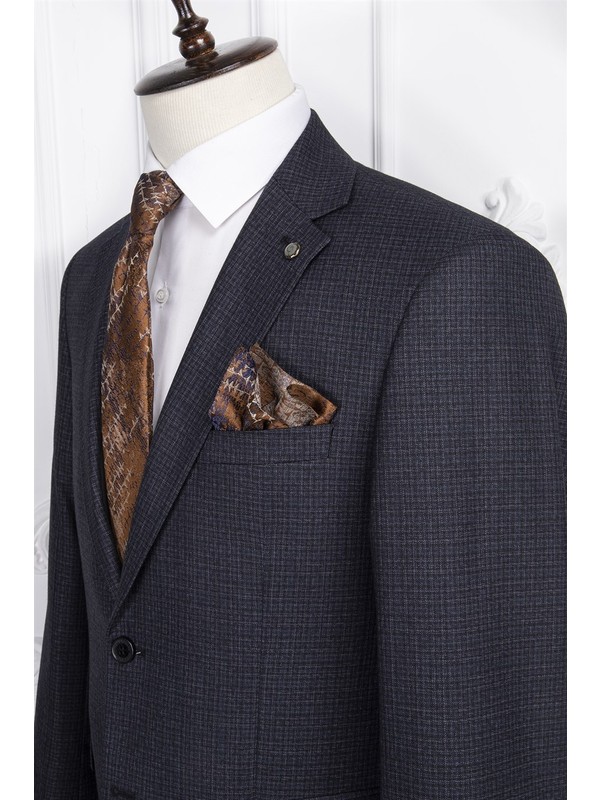 Paco Romano Erkek Regular Fit Mono Yaka Füme Takım Elbise Fiyatı