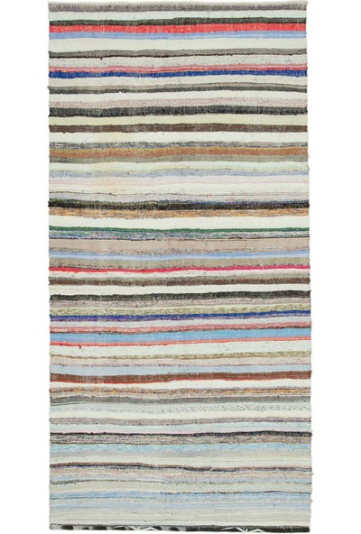 Bespoky Chaput Bej 156x319 Cm Çizgili Yün-Pamuk El Dokuma Kilim Alan Halısı Bespoky Chaput Bej 156x319 Cm Çizgili Yün-Pamuk El Dokuma Kilim Alan Halısı