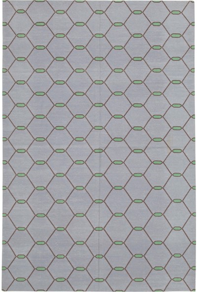 Bespoky Dhurrie Mor 162x243 Cm Geometrik Yün-Pamuk El Dokuma Kilim Alan Halısı Bespoky Dhurrie Mor 162x243 Cm Geometrik Yün-Pamuk El Dokuma Kilim Alan Halısı