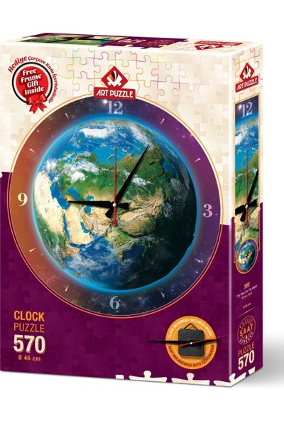 Art Puzzle Puzzle 570 Parça Saat Yapboz