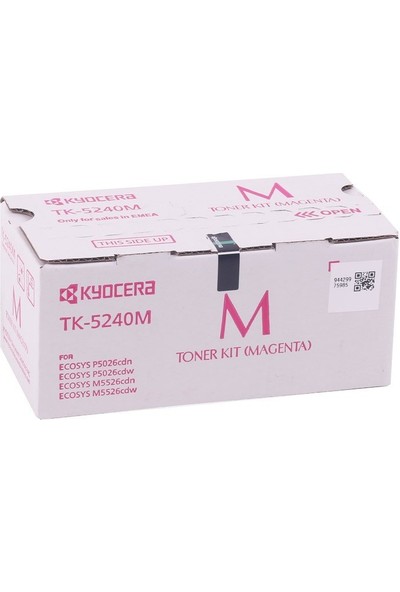 Kyocera TK-5240M Magenta Kırmızı Fotokopi Toneri Ecosys M5526CDN-5526CDW P5026CDN-5026CDW 3. Kyocera TK-5240M Magenta Kırmızı Fotokopi Toneri Ecosys M5526CDN-5526CDW P5026CDN-5026CDW 3.