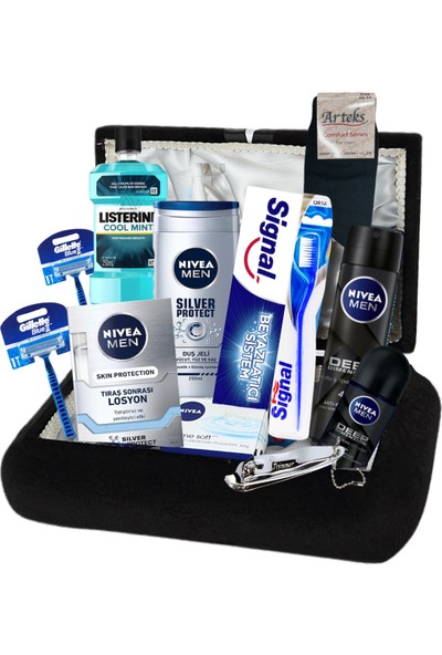 Güzellik Paketim Erkek Bakım Seti - Damat Çeyiz Bohça Seti