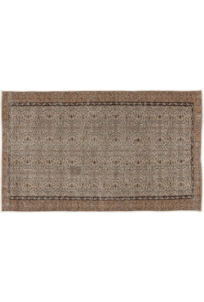 Bespoky Vintage 165x278 Cm Geleneksel Oryantal Yün Pamuk El Dokuma Alan Halısı