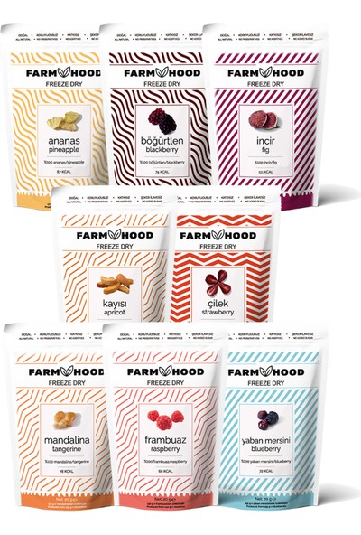 Farmhood Freeze Dried Meyve Seti Farmhood Freeze Dried Meyve Seti