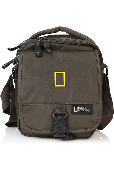 National Geographic Tokalı Postacı Askılı Çanta Haki