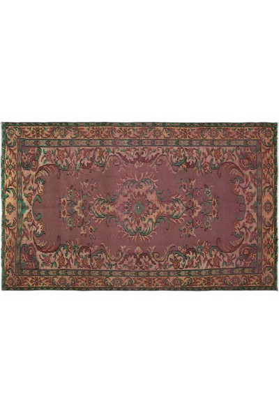 Bespoky Vintage 158x263 Cm Geleneksel Oryantal Yün Pamuk El Dokuma Alan Halısı