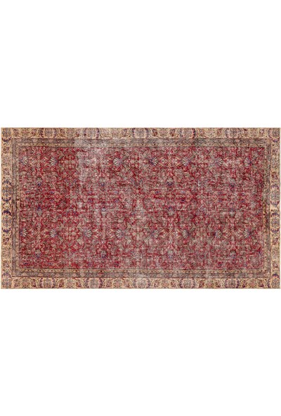 Bespoky Vintage 177x304 Cm Geleneksel Oryantal Yün Pamuk El Dokuma Alan Halısı