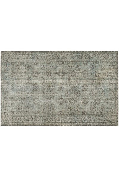 Bespoky Vintage 189x303 Cm Geleneksel Oryantal Yün Pamuk El Dokuma Alan Halısı