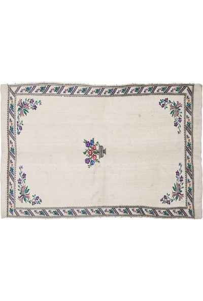 Bespoky Kilim 162x240 Cm Göçebe Yün Pamuk El Dokuma Alan Halısı