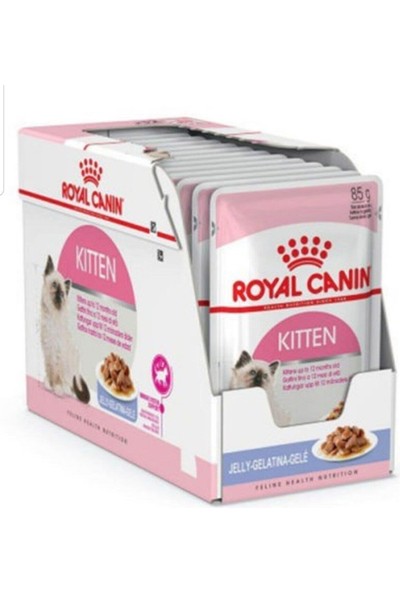 Royal Canin Kitten Instinctive Jelly Yaş Kedi Maması 12 x 85 gr Royal Canin Kitten Instinctive Jelly Yaş Kedi Maması 12 x 85 gr