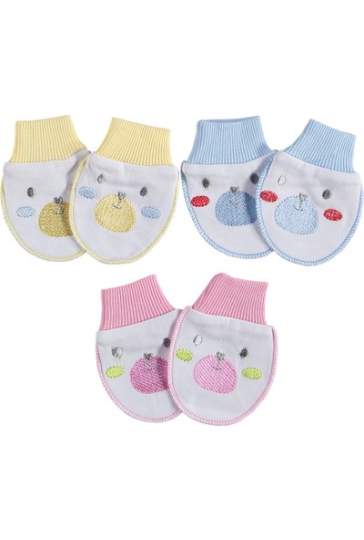 Paketle Express Nakışlı Bebe Eldiven