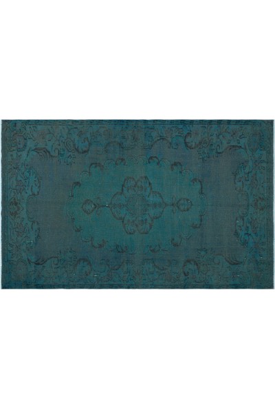 Bespoky Vintage 157x263 Cm Geleneksel Oryantal Yün Pamuk El Dokuma Alan Halısı