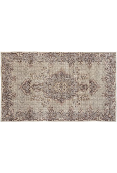 Bespoky Vintage 160x268 Cm Geleneksel Oryantal Yün Pamuk El Dokuma Alan Halısı