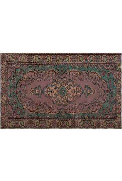 Bespoky Vintage 183x290 Cm Geleneksel Oryantal Yün Pamuk El Dokuma Alan Halısı