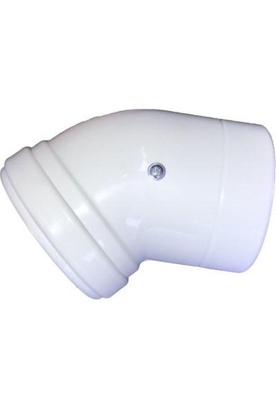 45 Derece Yoğuşmalı Kombi Baca Dirsek