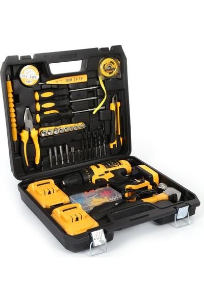 Dawreek 24V 35 Parça Full Setli Çift Bataryalı Metal Şanzımanlı Darbeli Şarzlı Matkap Vidalama +() Dawreek 24V 35 Parça Full Setli Çift Bataryalı Metal Şanzımanlı Darbeli Şarzlı Matkap Vidalama +()
