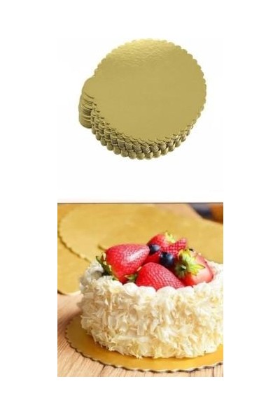 Hayal Aksesuar Gold Karton Kalın 20 cm 25'li