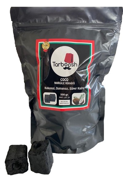 Tarboosh Nargile Kömürü 500GR