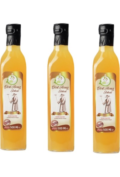 Şifa Ana Dört Hırsız Sirkesi 3 Adet 500 ml