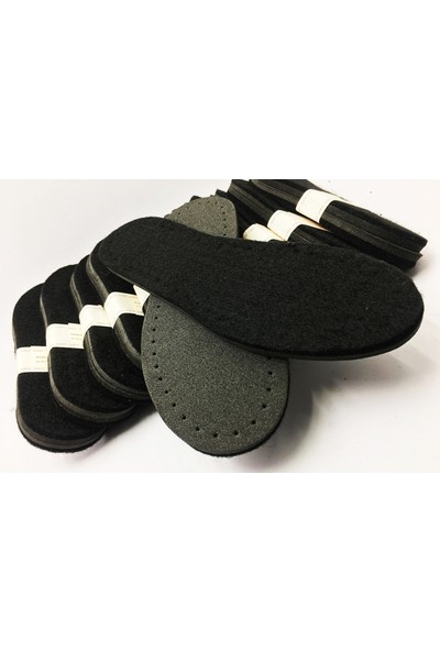 Sidentra Patiklik Keçe Tabanlık Delikli Model Eva Panduf Patik Tabanı Siyah Keçe Eva Taban