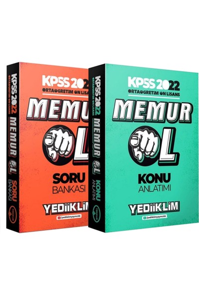Yedi İklim Yayınları KPSS Memur Ol Konu Anlatımı + Soru Bankası Seti