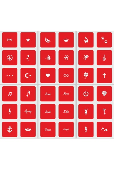 Alsepeteavm Parmak Dövmesi Desenler Dövme Şablonu ve Kına Desenleri