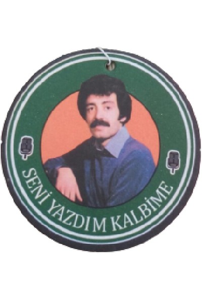 Tarçın's Müslüm Gürses Figürlü Dekoratif Oto Asma Bahar Esintisi