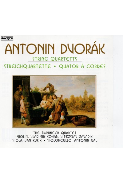 Tuna Müzik CD - Antony Dvorak String Quartetts Tuna Müzik CD - Antony Dvorak String Quartetts