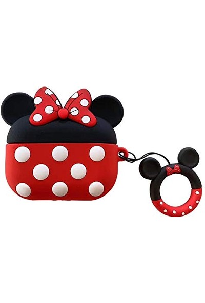 Apple Airpods 3 2021 Kılıf Silikon 3D Kılıf - 3. Nesil Uyumlu