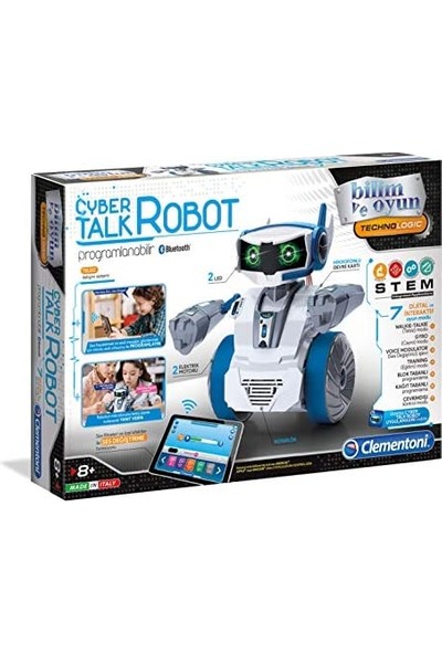 Clementoni 64447 Robotik Laboratuvarı Cyber Talk Robot Clementoni 64447 Robotik Laboratuvarı Cyber Talk Robot