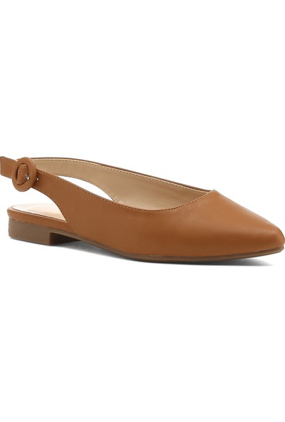 Nine West Povo 1pr Camel Kadın Babet