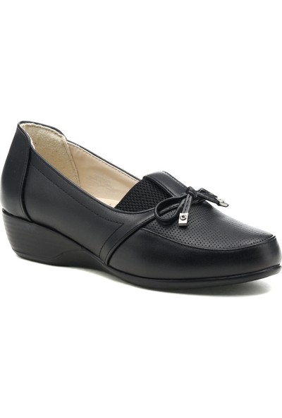Polaris 162330.Z2FX Siyah Kadın Dolgu Ayakkabı