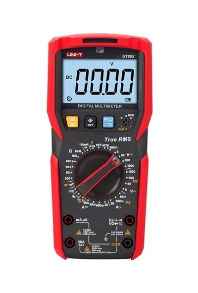 Unı-T Unit UT89X Çok Fonksiyonlu True Rms Dijital Multimetre Unı-T Unit UT89X Çok Fonksiyonlu True Rms Dijital Multimetre