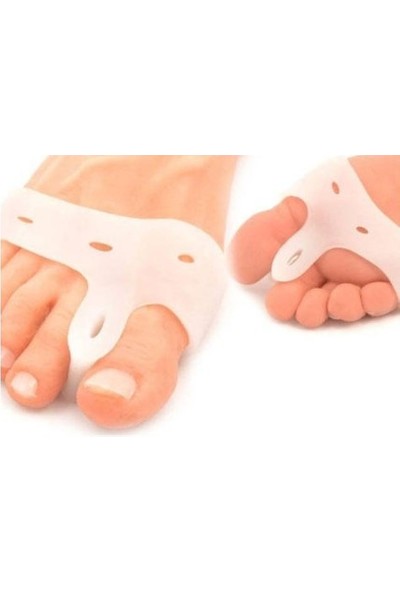 Özder İletişim Makaralı Ayak Parmak Gömleği 2li Beyaz -16