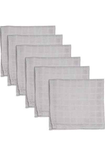 Mynest Müslin Ağız Mendili 6 Parça 25X25 cm 1011 Mynest Müslin Ağız Mendili 6 Parça 25X25 cm 1011