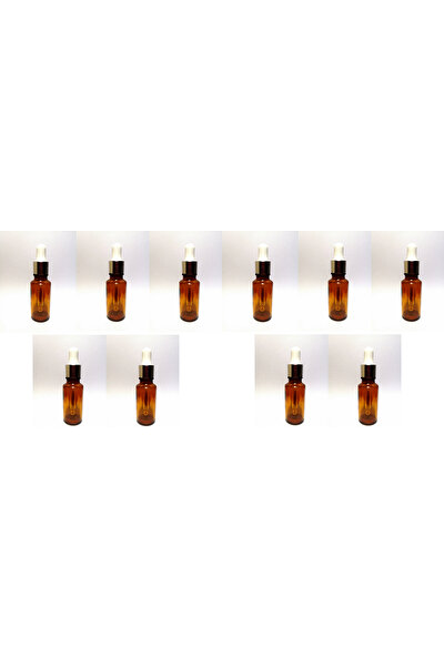 Şişecam Amber Cam Şişe 20 ml (20 Cc) + Kilitli Pompalı Damlalık (10'ar Adet) Şişecam Amber Cam Şişe 20 ml (20 Cc) + Kilitli Pompalı Damlalık (10'ar Adet)