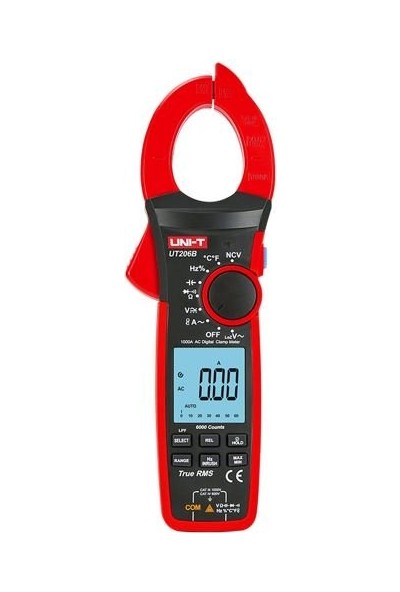 Uni-T UT206B 1000A True Rms Dijital Pensampermetre Uni-T UT206B 1000A True Rms Dijital Pensampermetre