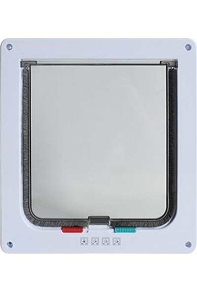 Petzz 4 Yönlü Yavru Köpek ve Kedi Kapısı 23X25 cm Beyaz Petzz 4 Yönlü Yavru Köpek ve Kedi Kapısı 23X25 cm Beyaz