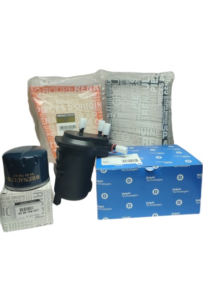 Mais Renault Megane 2 1.5 Dcı 4'lü Filtre Bakım Seti Mais Renault Megane 2 1.5 Dcı 4'lü Filtre Bakım Seti