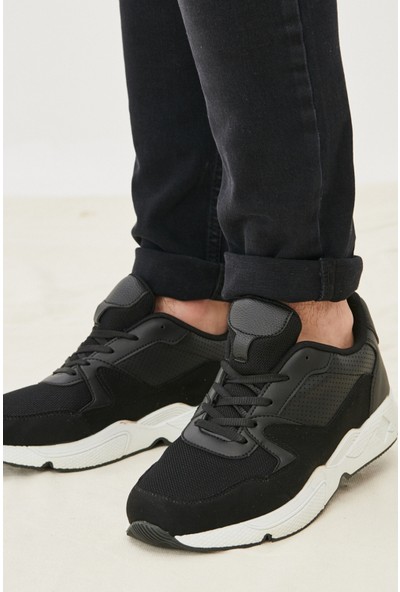 Ac&Co / Altınyıldız Classics Erkek Siyah Casual Rahat Ayakkabı