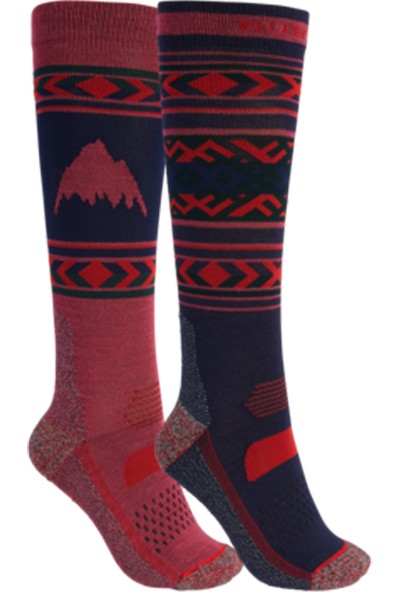 Burton Premium Lightweight 2 Pack Kadın Kayak Çorabı Burton Premium Lightweight 2 Pack Kadın Kayak Çorabı